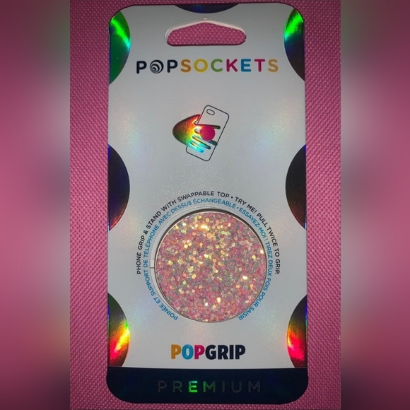 PopSocket | Cell Phones & Accessories | Popsocket Sparkle Rose Premium ...